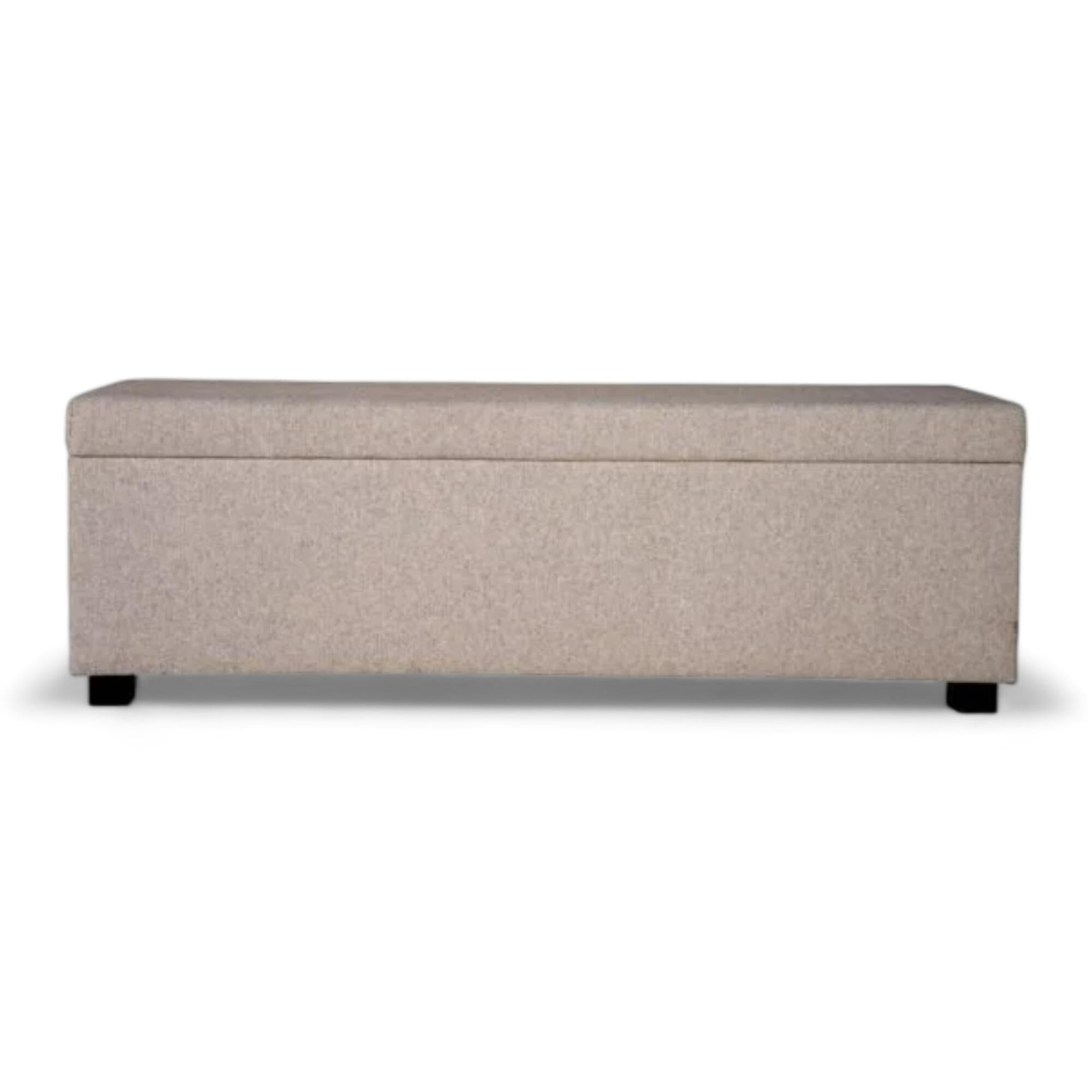 Ubrukt | Beige Zoe Sengebenk med Oppbevaring fra Kid – Secundo