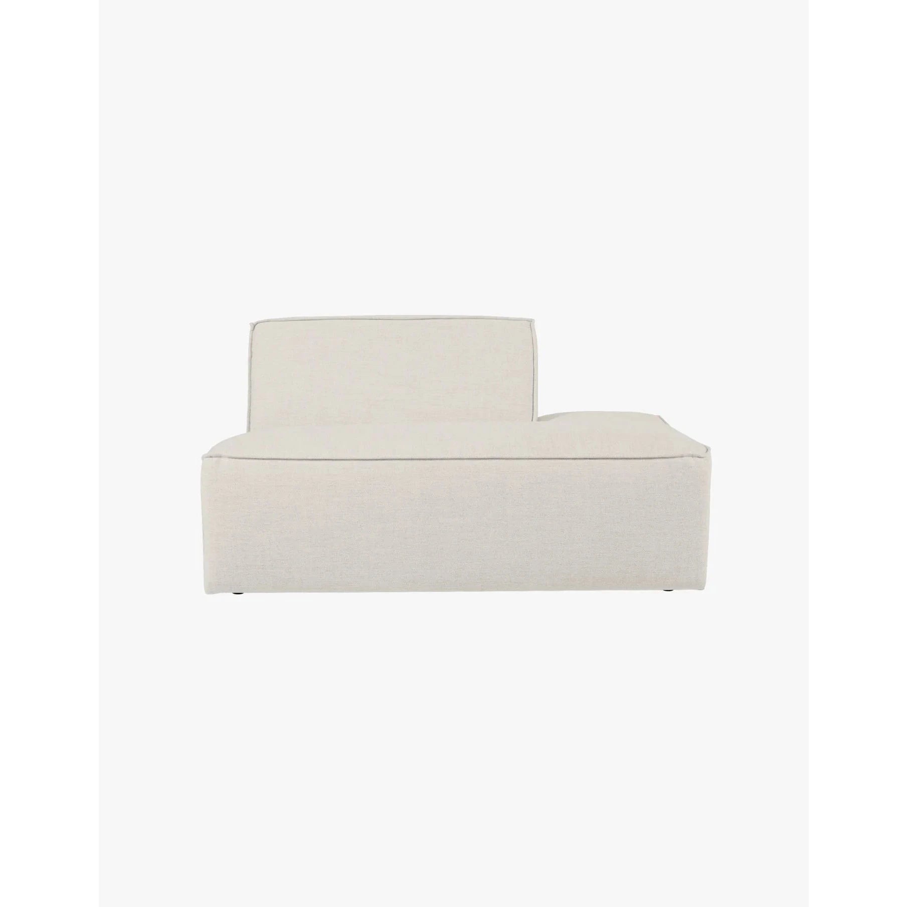 Isa, Forms & Objects, Modulsofa åpen ende høyre natur - 134x93x73 cm ...