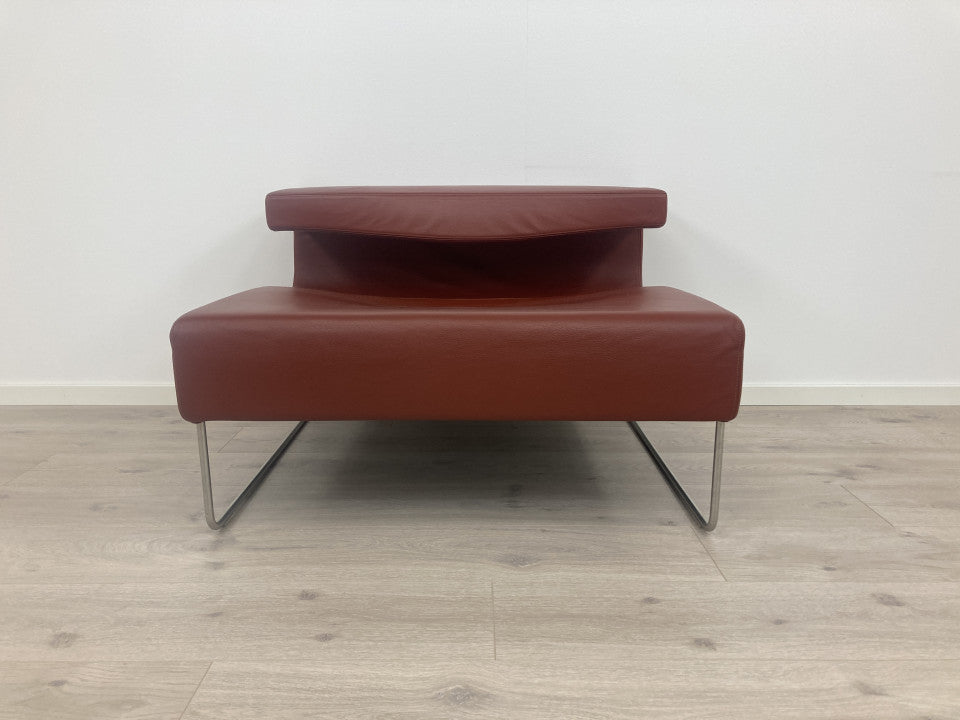 Nyrenset | Moroso Lowseat italiensk modulsofa i skinn SLETT – Secundo