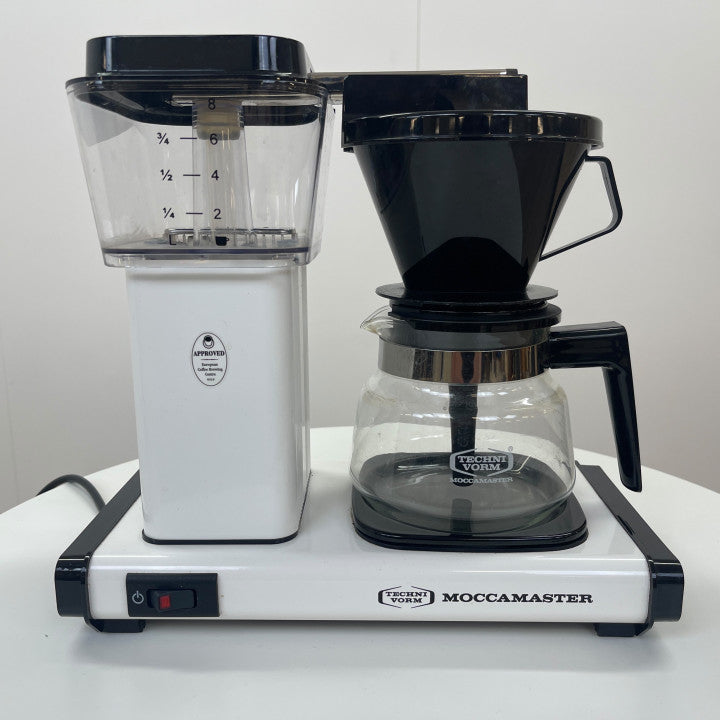 Moccamaster (Mod: H741AO) kaffetrakter i fargen hvit – Secundo