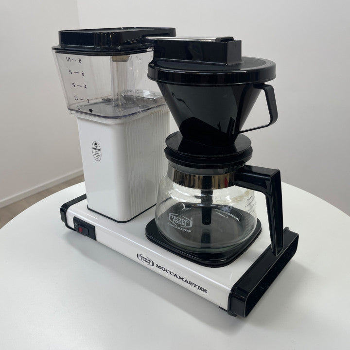 Moccamaster (Mod: H741AO) kaffetrakter i fargen hvit – Secundo