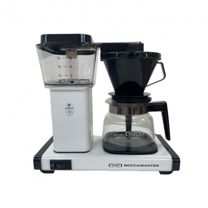 Moccamaster (Mod: H741AO) kaffetrakter i fargen hvit – Secundo