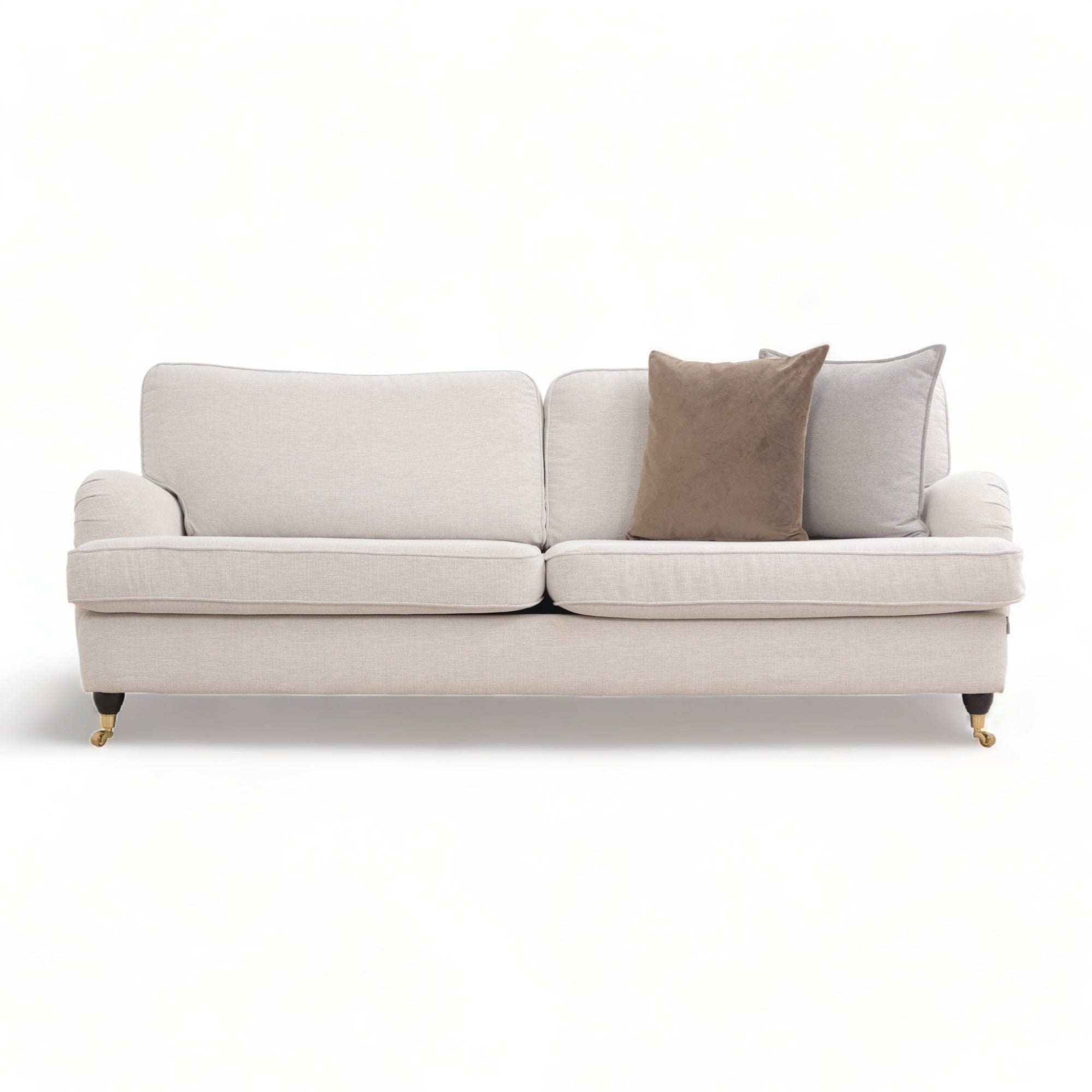 Nyrenset | Kremhvit Furninova 3-seter sofa i Howard-stil – Secundo