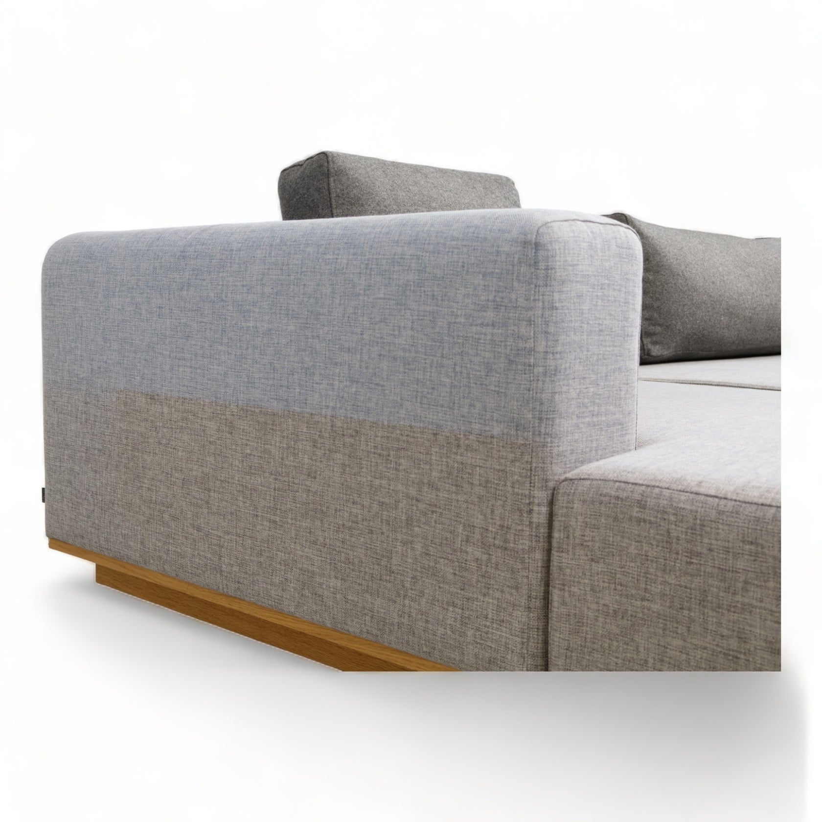 Nyrenset | Lys grå Bolia Element sofa med sjeselong – Secundo