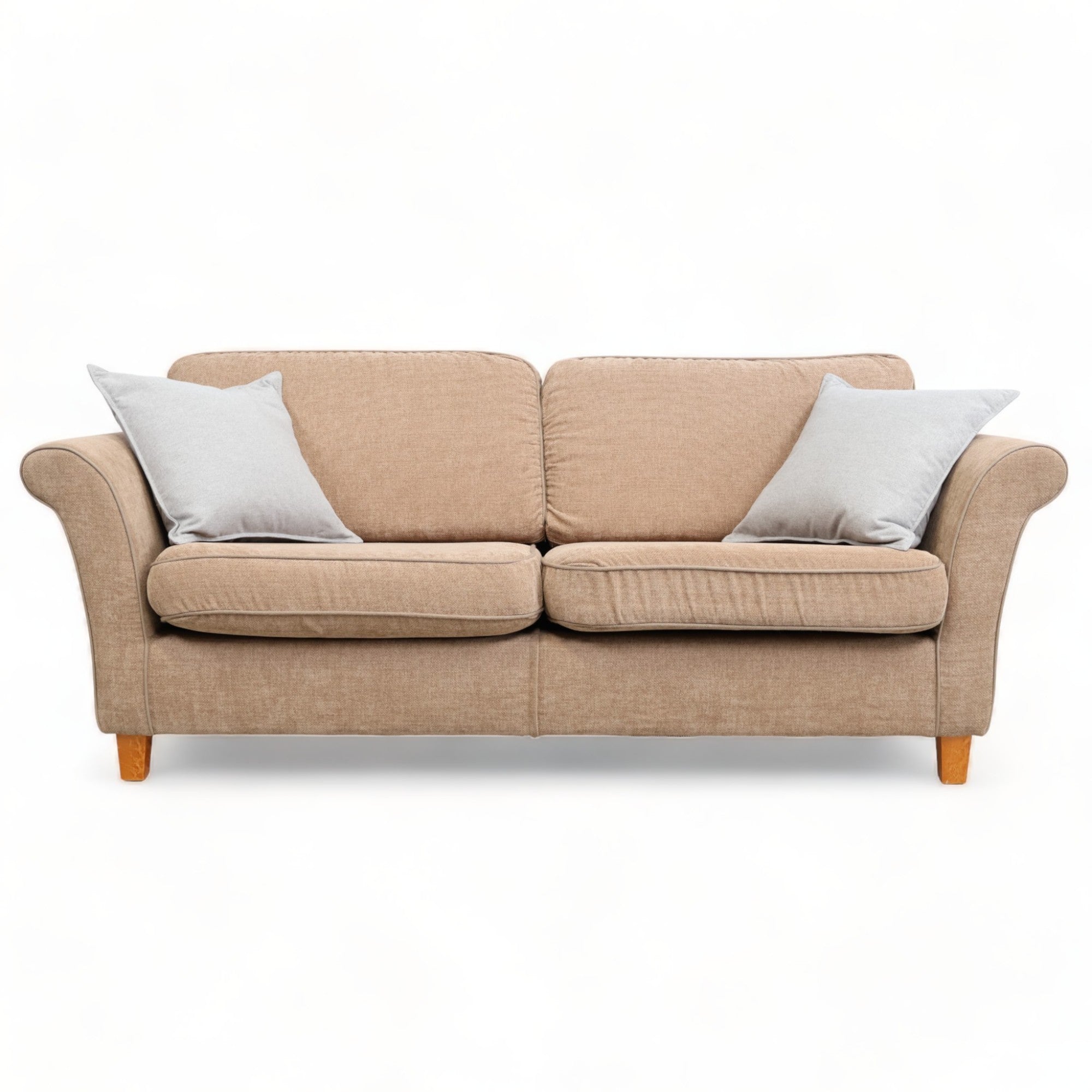 Nyrenset | Brun 2-seter sofa med avtagbare trekk – Secundo