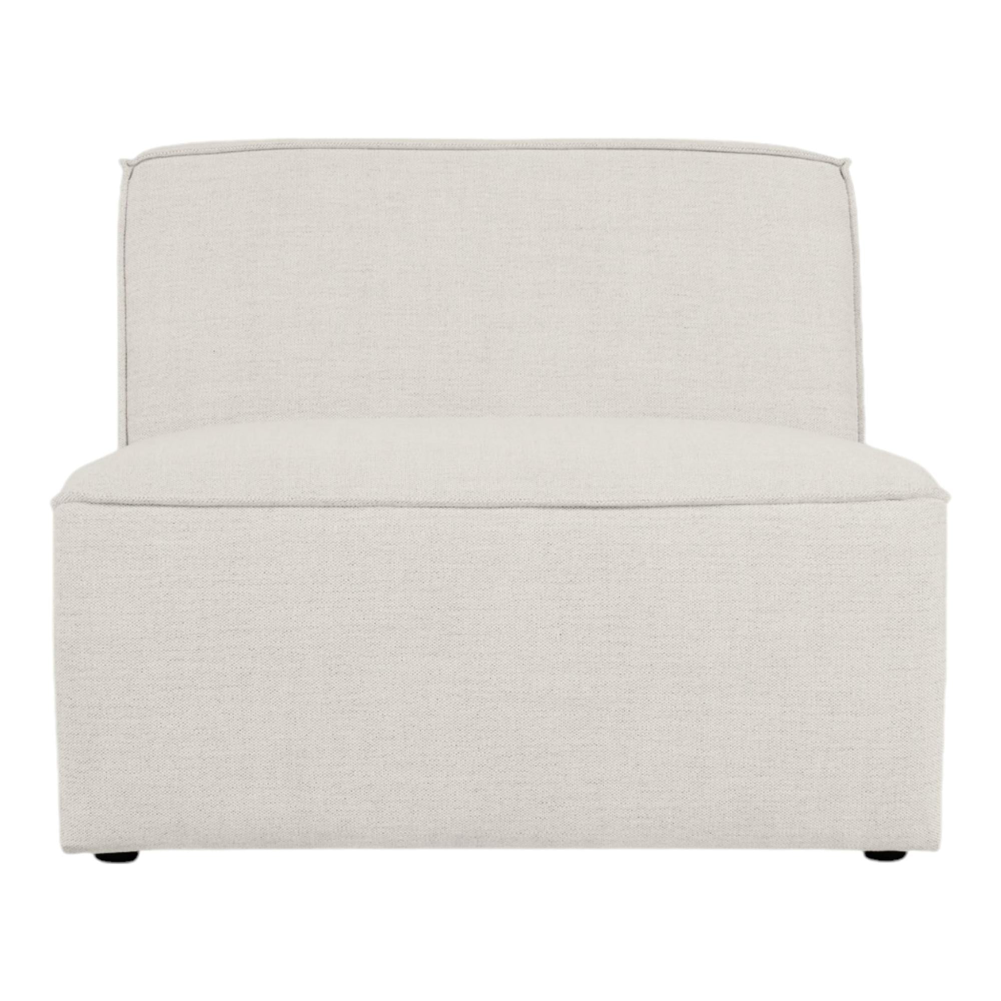 Ubrukt | Isa modulsofa 1,5 seter, natur – Secundo